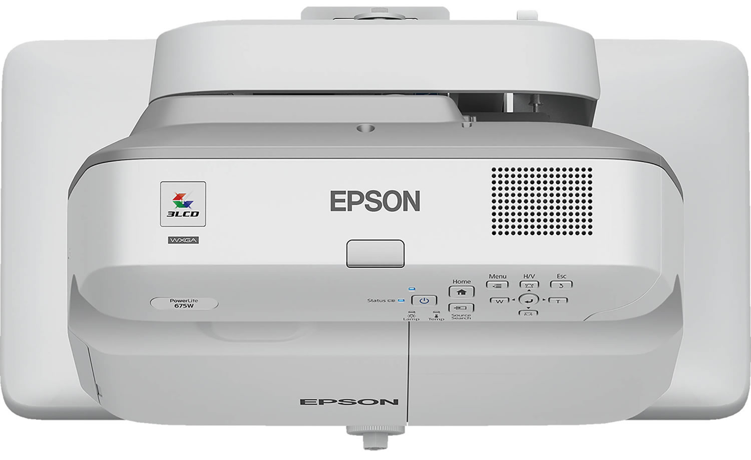 Projetor Interativo Epson 675Wi+, 3200 Lúmens, WXGA, com Suporte ...