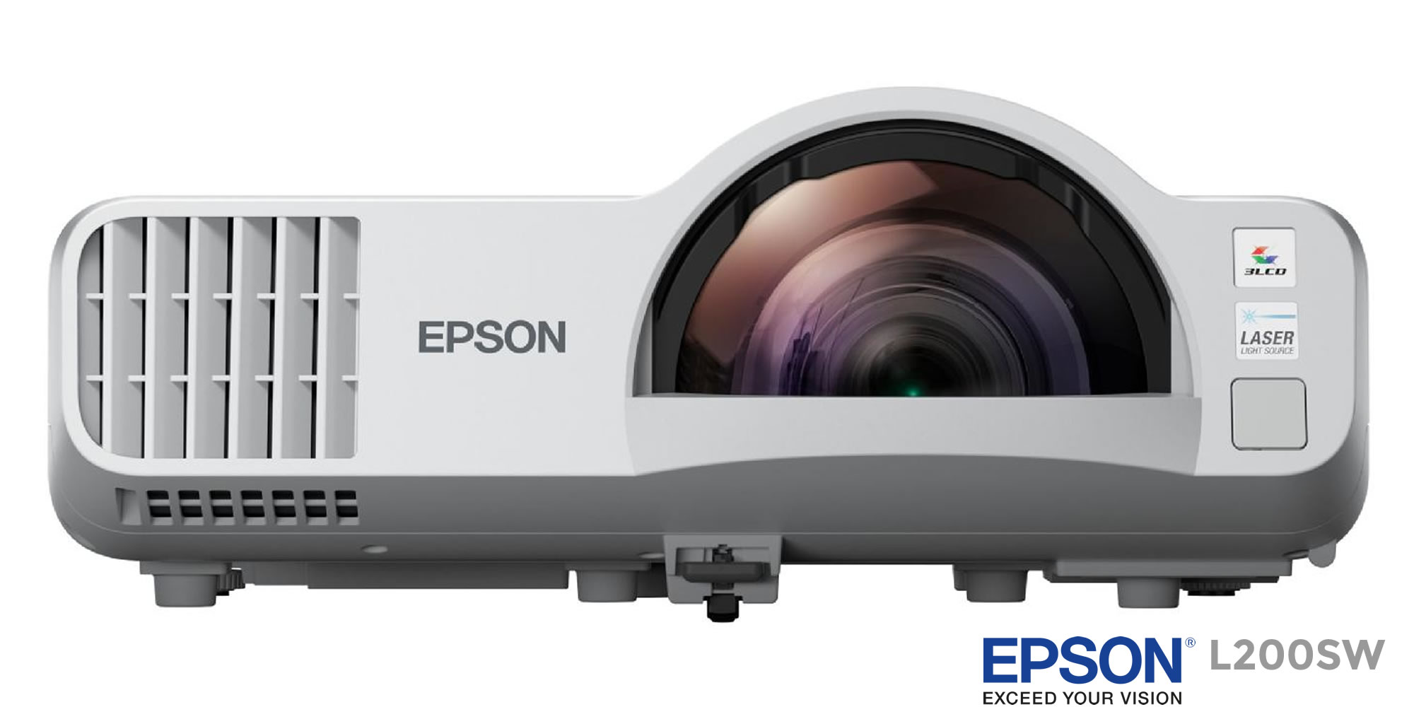 Projetor Epson Powerlite L200sw 3800 Lumens Wxga Curta Distância