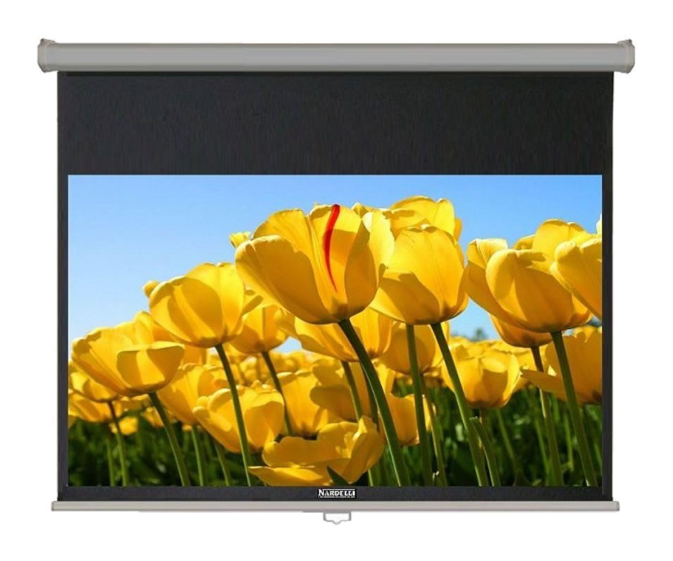 Tela Nardelli Retrátil Home Theater NRHT-003, 192x144 Cm, 95", 4:3 ...